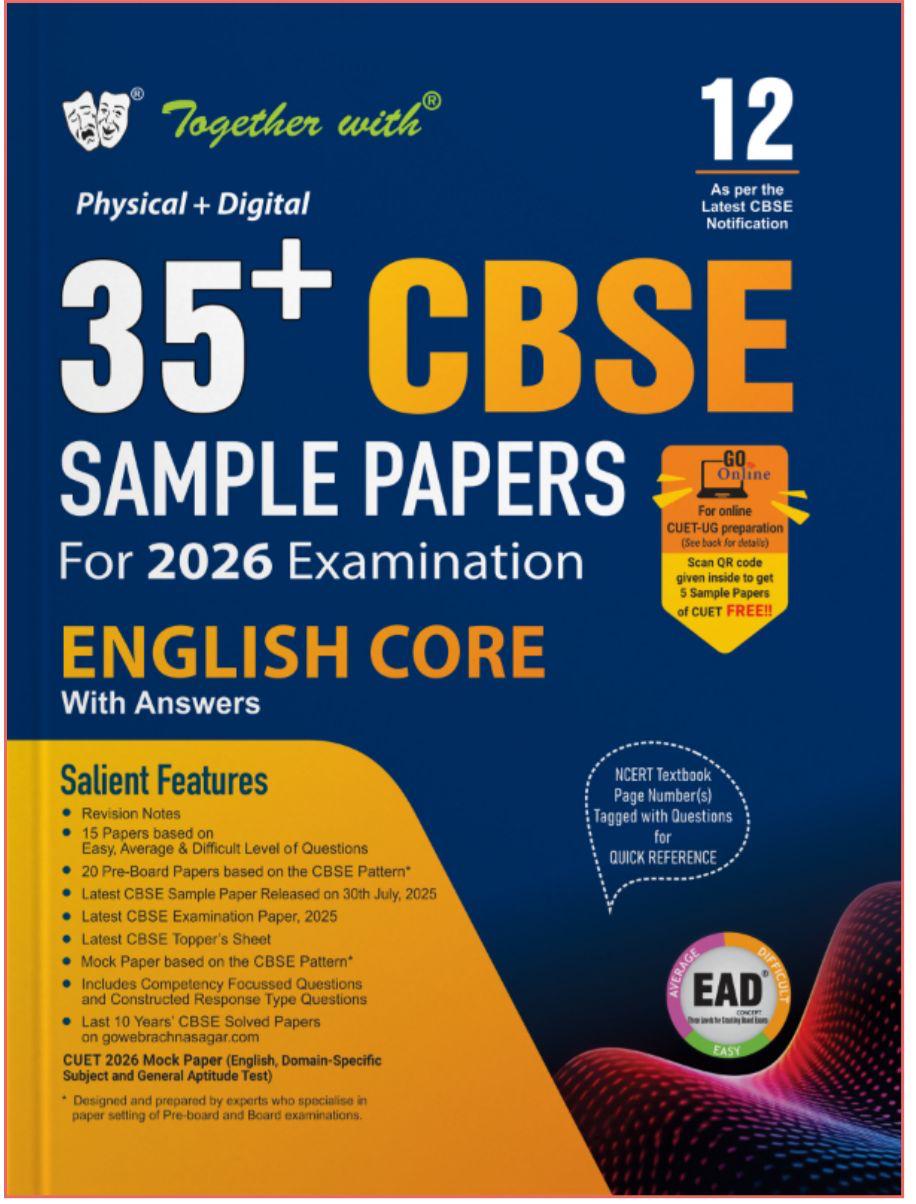 35, CBSE Sample Papers Class 12 English Core for 2026 Board Exam