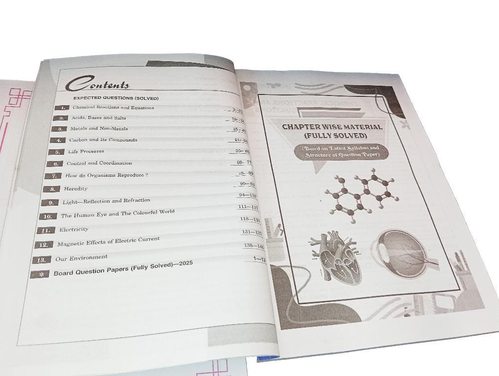MBD EXAMINATION MASTER SCIENCE class 10th (ENGLISH MEDIUM) 2025